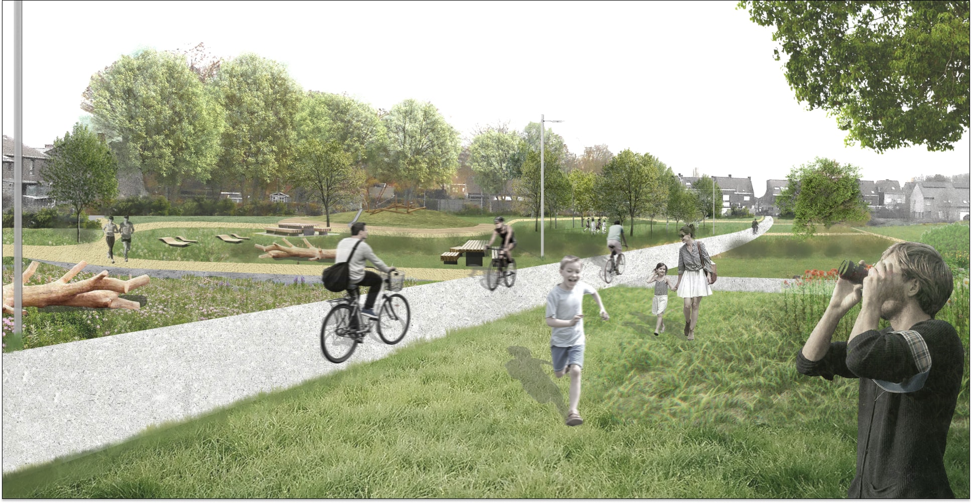 Infrastructure verte et cyclable au nord de Courtrai | Arcadis