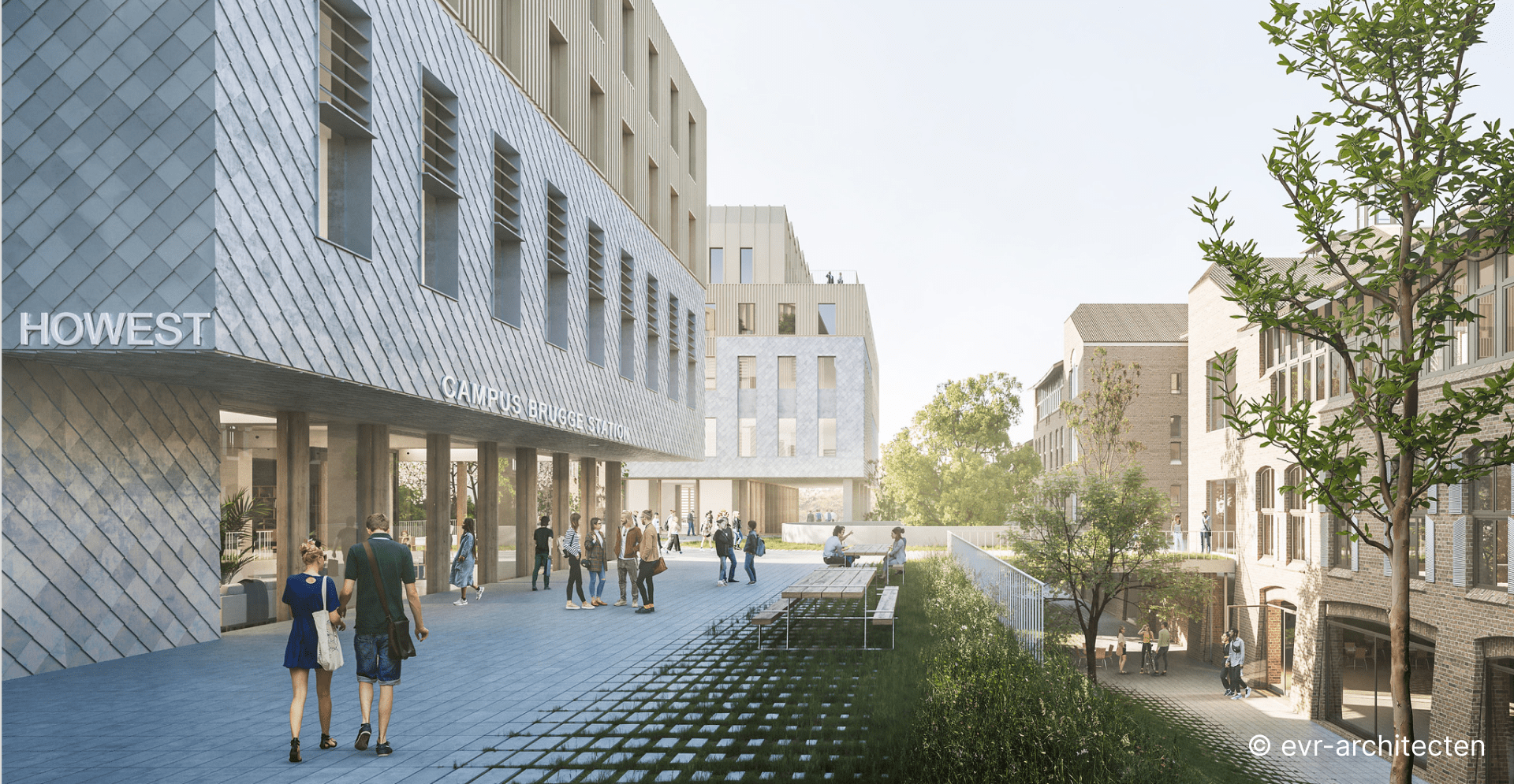 Nieuwe campus Howest Brugge | Arcadis