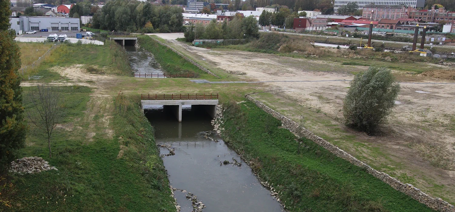 Water opnieuw troef in Brussel door openleggen Zenne | Arcadis