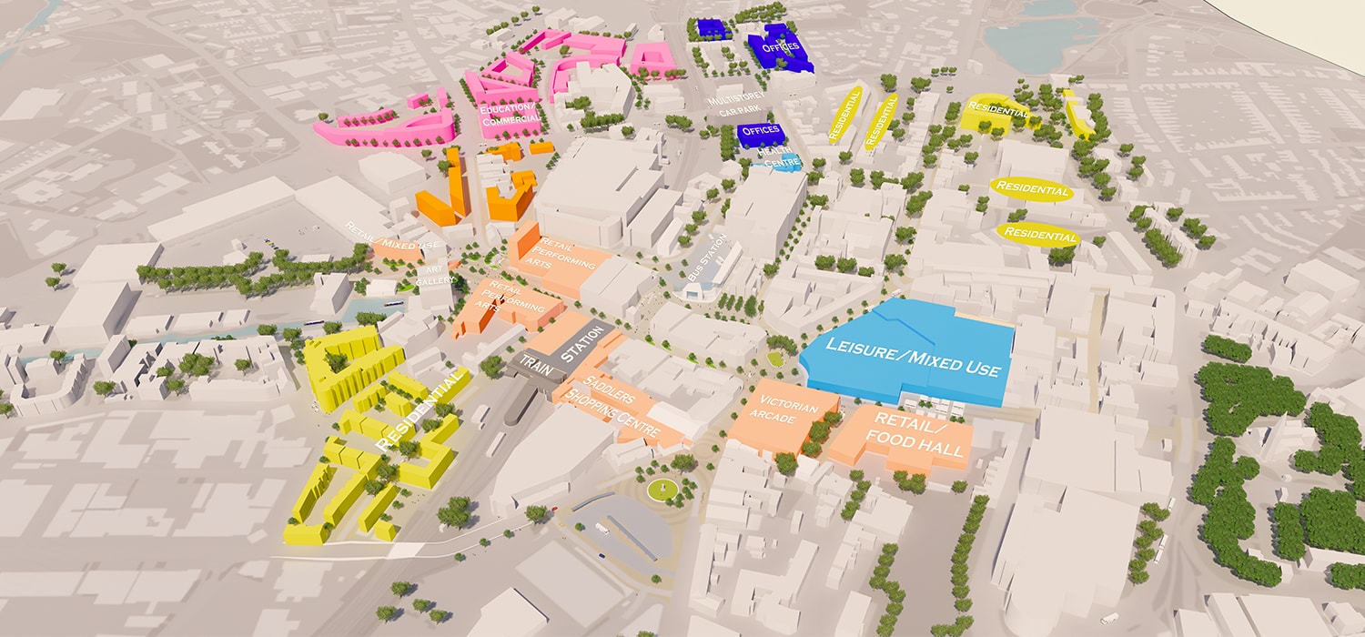 A masterplan to create the UK's healthiest town centre | Arcadis